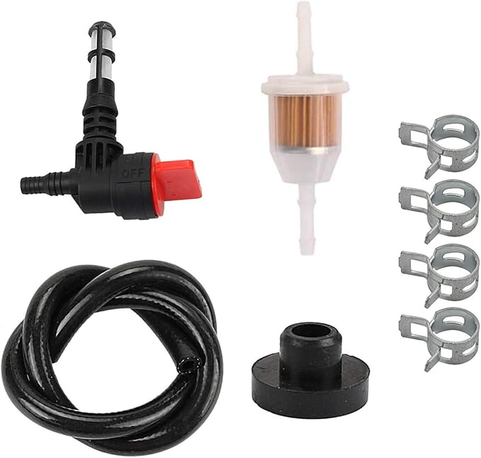 Amazon.com: 192980GS Fuel Shut Off Valve Generator Kit and Fuel Filter ...