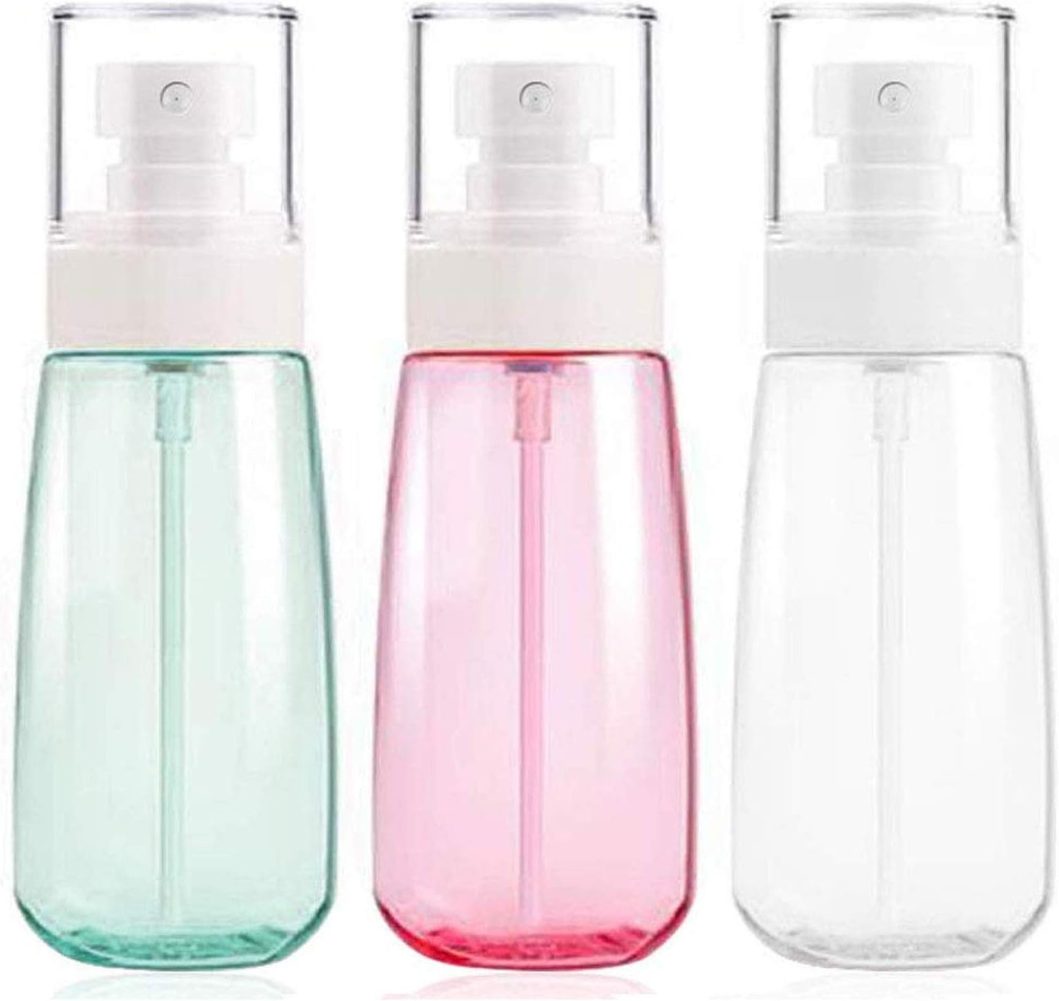 Amazon.com: Zoizocp Spray Bottles, 2oz/50ml Clear Empty Fine Mist ...