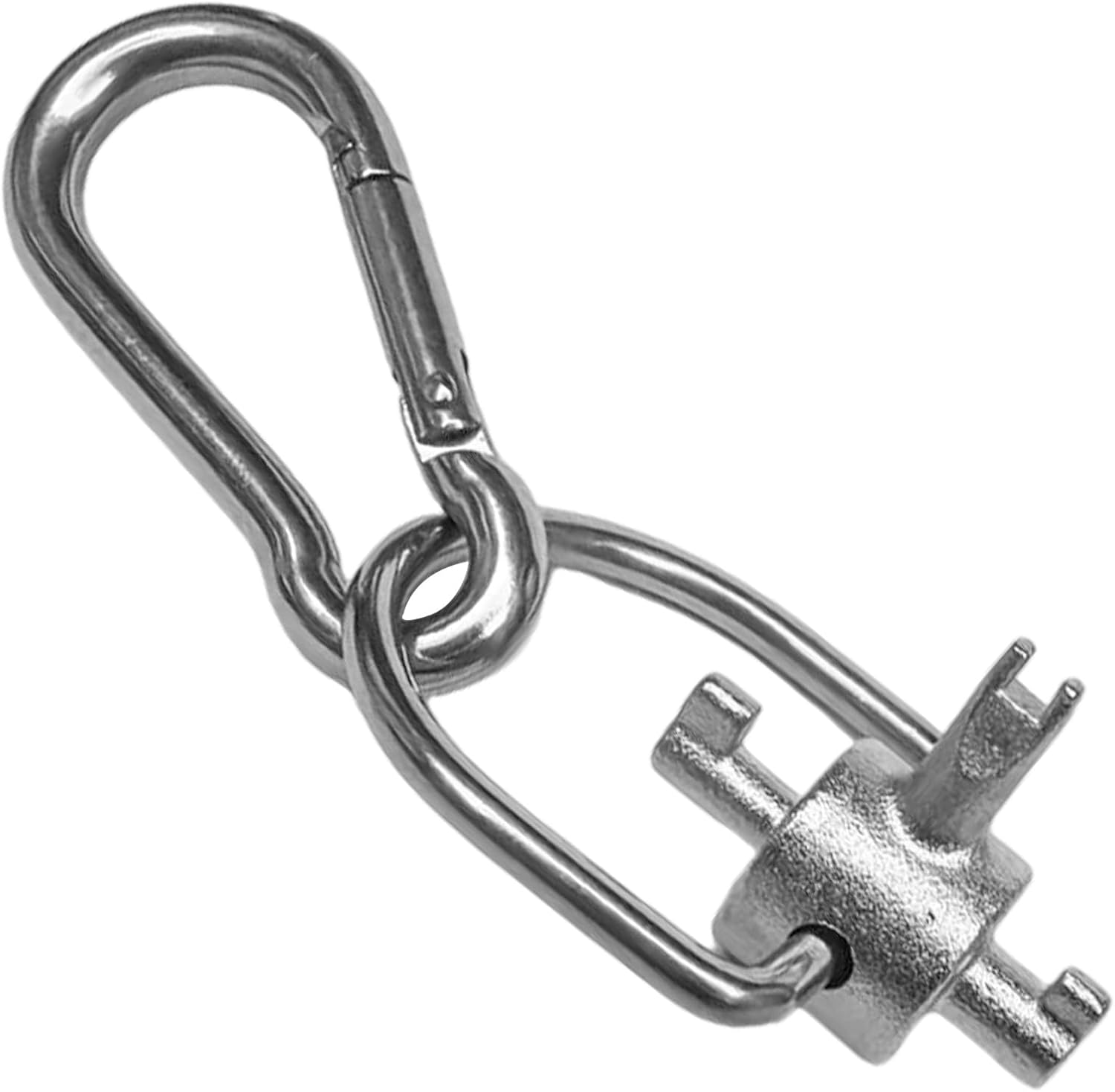 Universal locking key for mounting and dismounting refrigeration safety ...