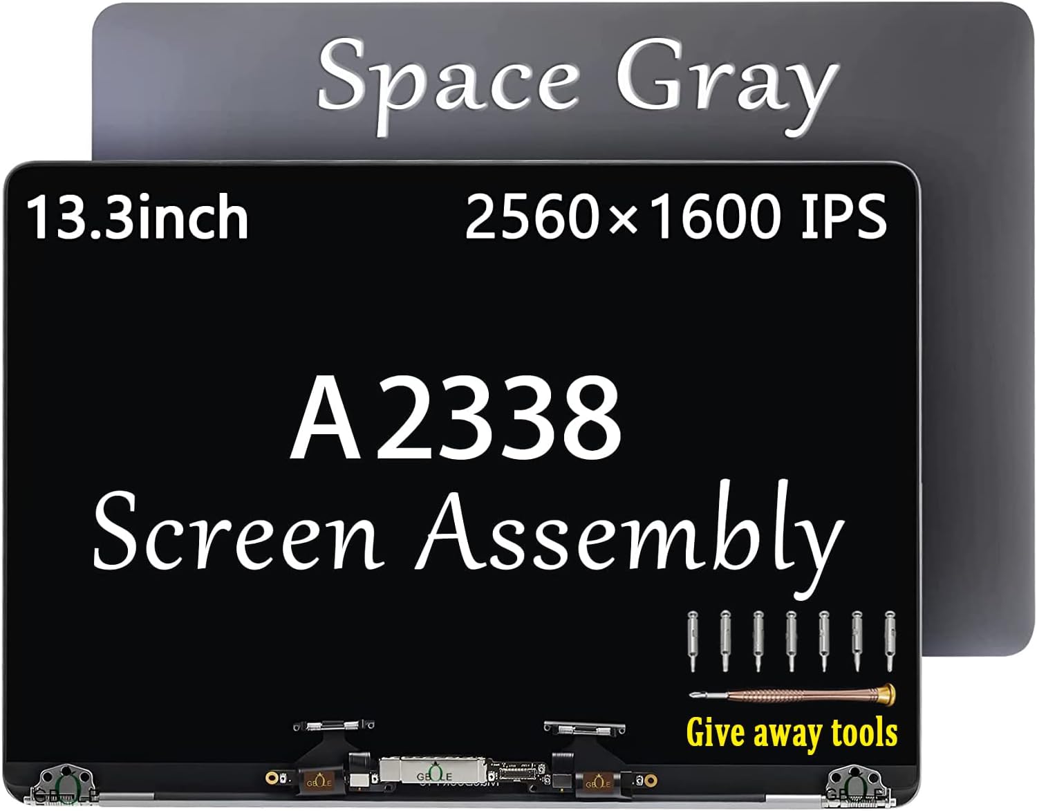 Amazon.com: GBOLE Screen Replacement for MacBook Air A2337 M1 2020 Year ...