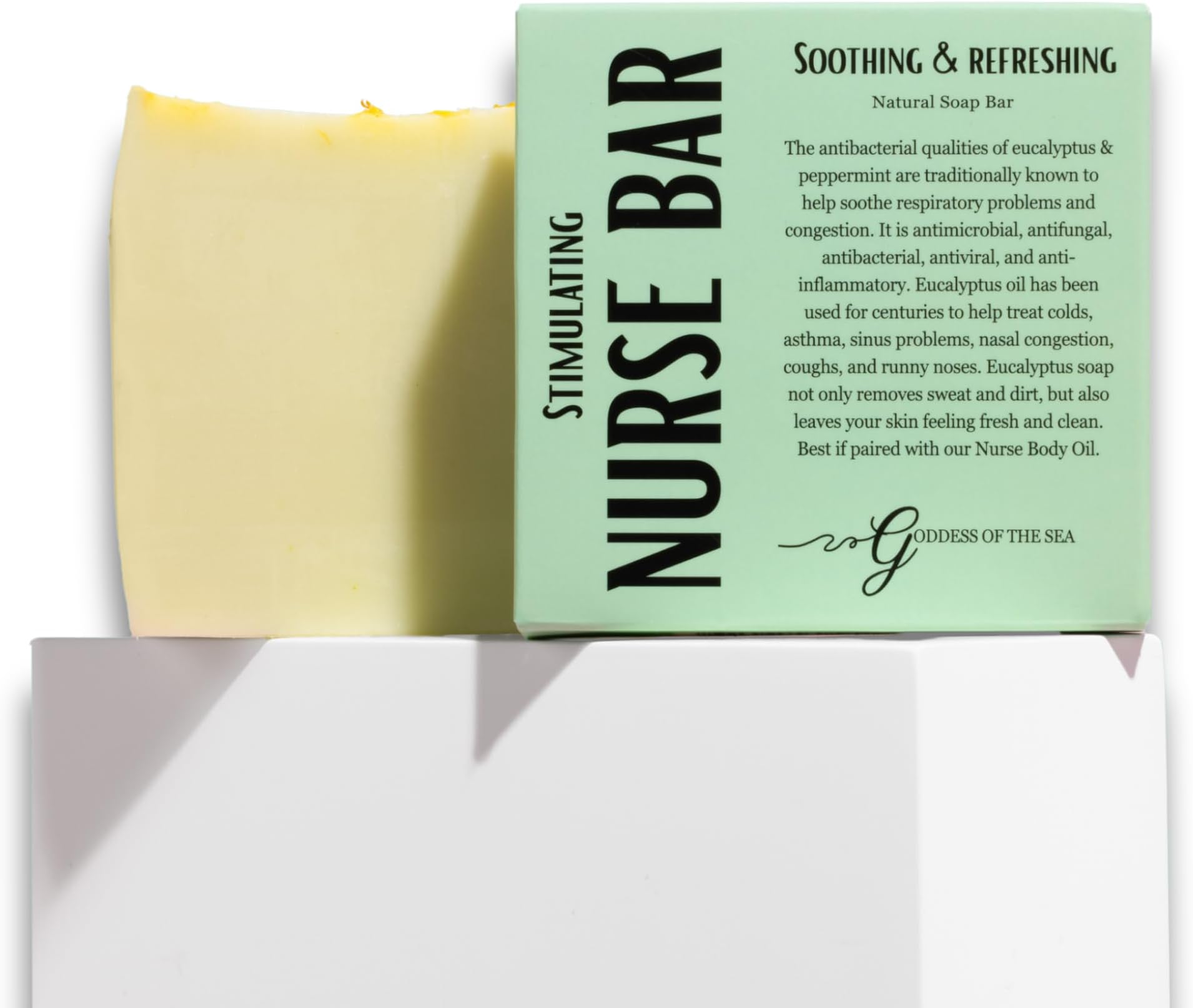 Amazon.com : Nurse Bar – Herbal Soap for Sinus, Cold, Flu & Allergy ...