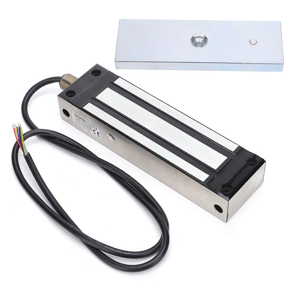 Door Lock Stainless Steel 500kg Magnetic Lock Dc12v 24v Glass ...