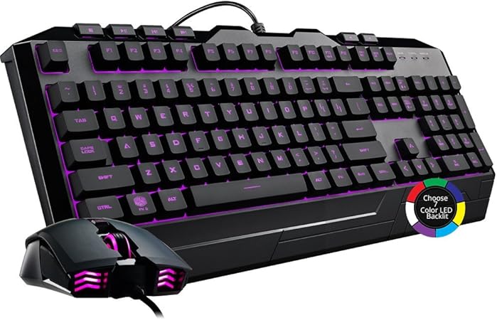 Cooler Master Devastator 3 Gaming Keyboard & Mouse Combo - Mem-chanical ...