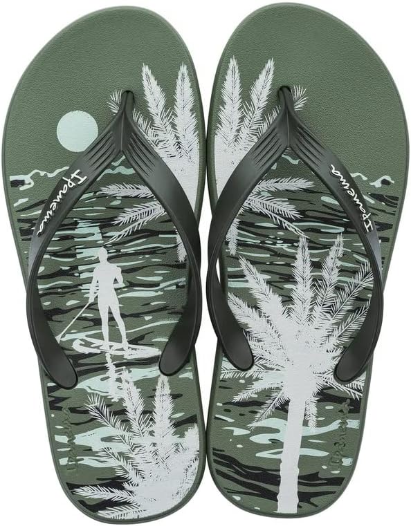 Amazon.com | Ipanema Posto 10 Temas IV Ad Men's Flip Flops, green, 9 ...
