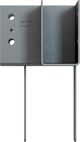 Amazon.com: Simpson Strong-Tie ECCLR464 - ECCLL L-Shape End Column Cap ...