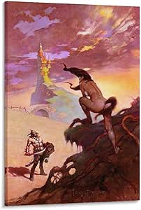 Frank-Frazetta Fantastic Cartoonist Illustrator (140) Picture Print ...