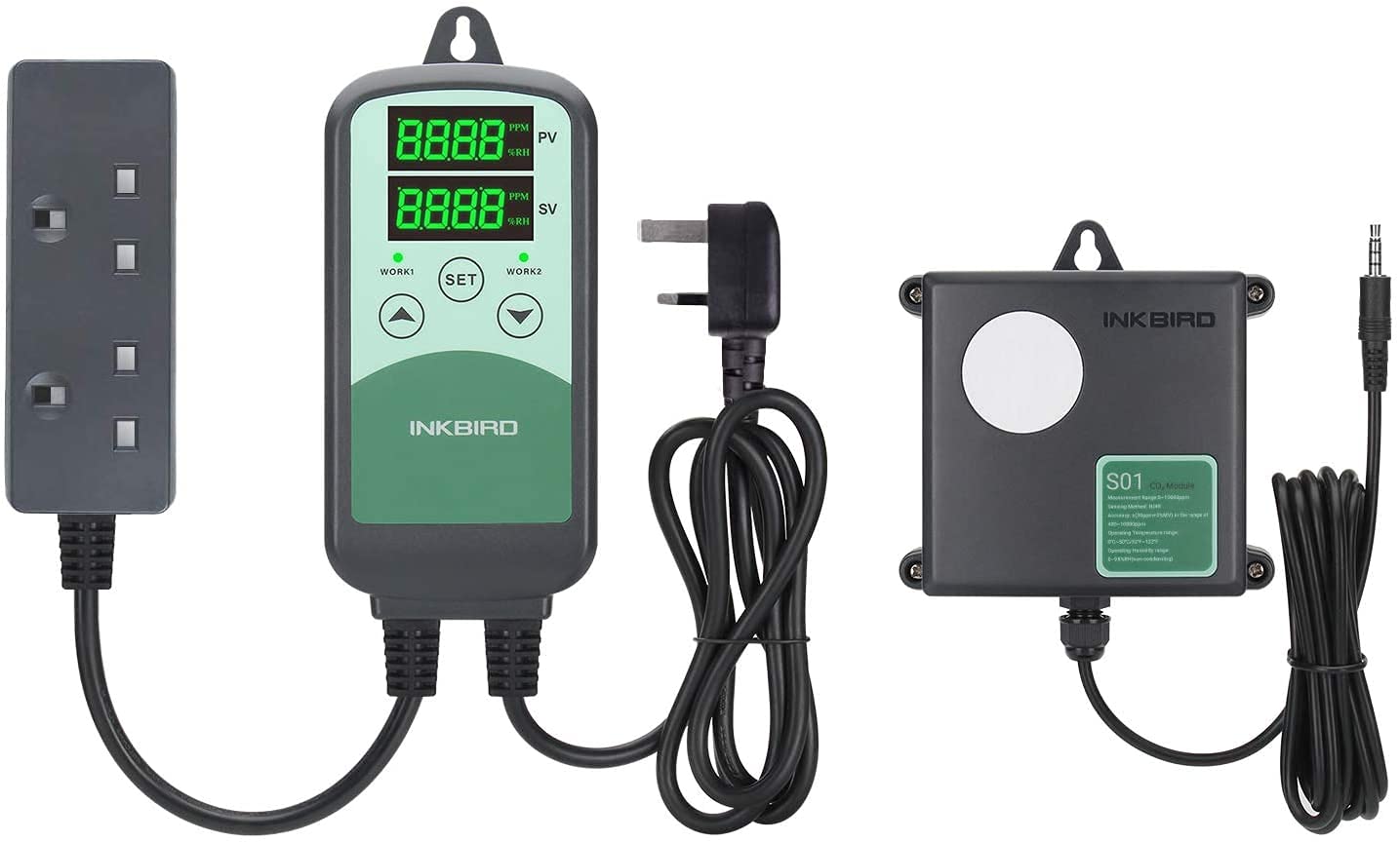 Buy Inkbird CO2 Controller ICC-500T Digital Programmable Plug-n-Play ...