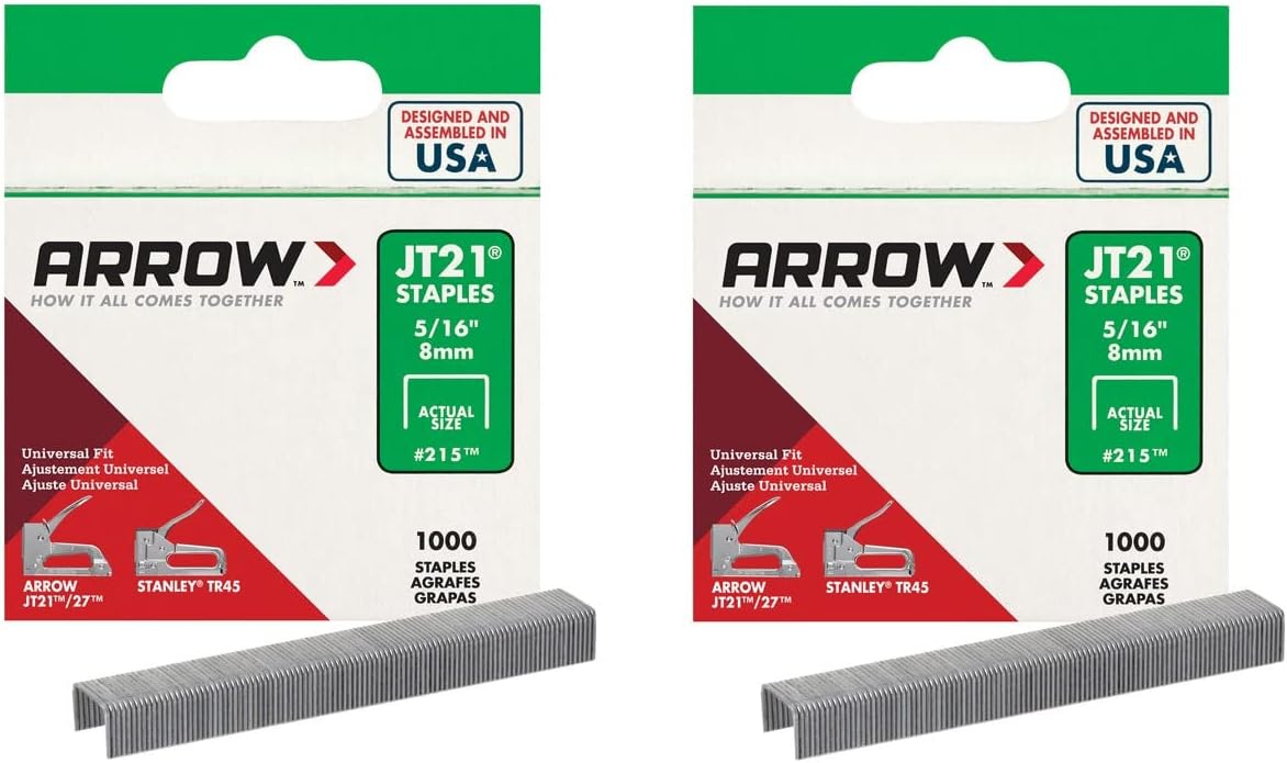 Amazon.com: Arrow 276ES Easyshot Thin Wire Staples for Staple Guns, Use ...