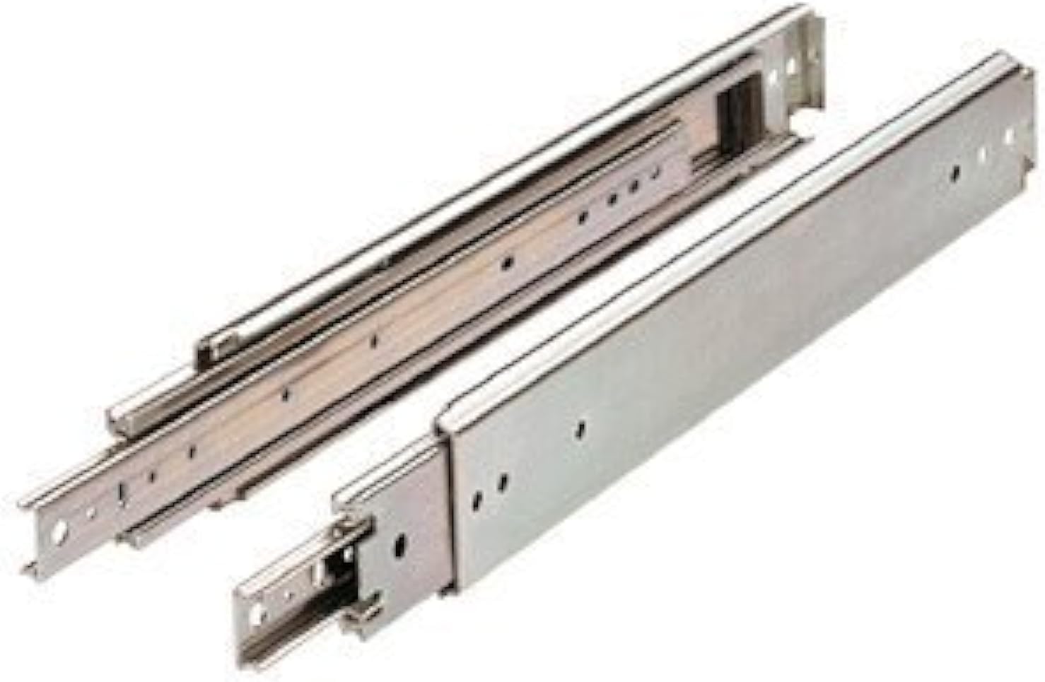 Drawer Slide, Full Extension, 22 in., Heavy Duty, 500 lb. Capacity ...