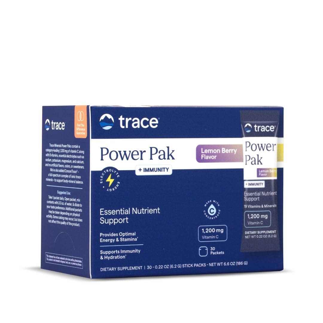 Snapklik.com : Trace Minerals PowerPak Plus Immunity - Hydration ...