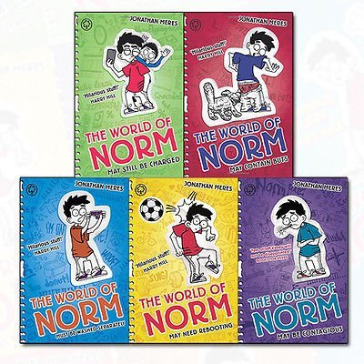 Buy Jonathan Meres Collection The World of Norm Series 5 Books Bundle ...