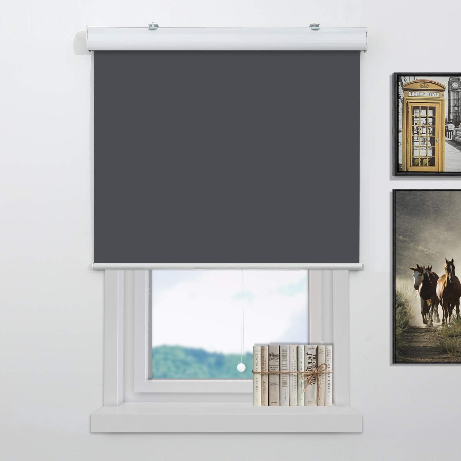Amazon.com: Acholo Blinds for Windows, Blackout Window Blinds and ...