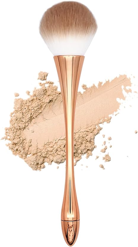 Large Powder Makeup Brush, Soft Fluffy Blush Brush for Face, Setting ...