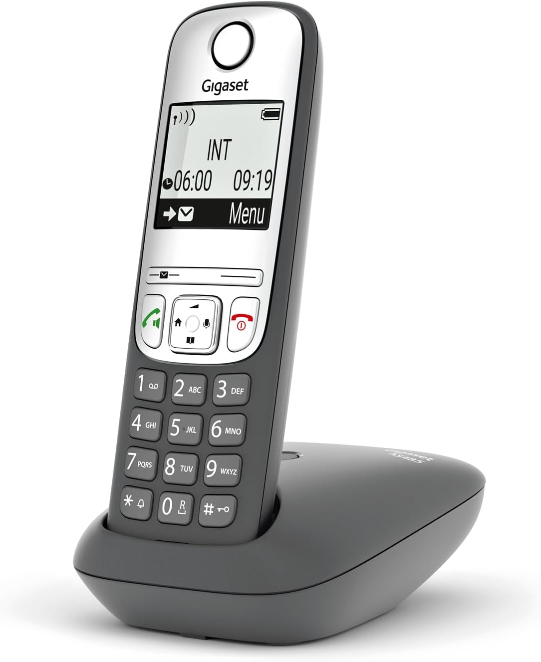 Gigaset A170 SINGLE - Telefono domestico cordless di base con grande ...