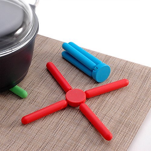 Buy Stick Hot mate, Hot Pot stand, Hot Plate Stand (Assorted Color) ( 6 ...