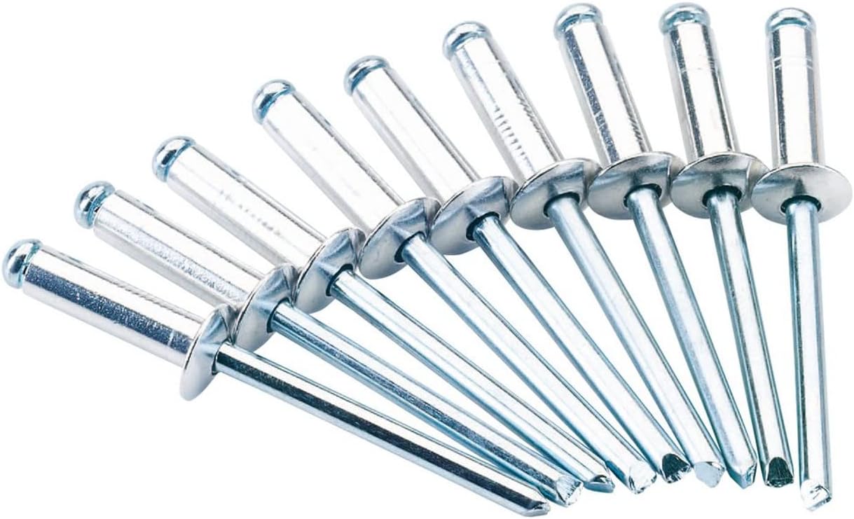 Faithfull AR5S50 5mm Aluminium Short Rivets (Pack of 50) : Amazon.co.uk ...