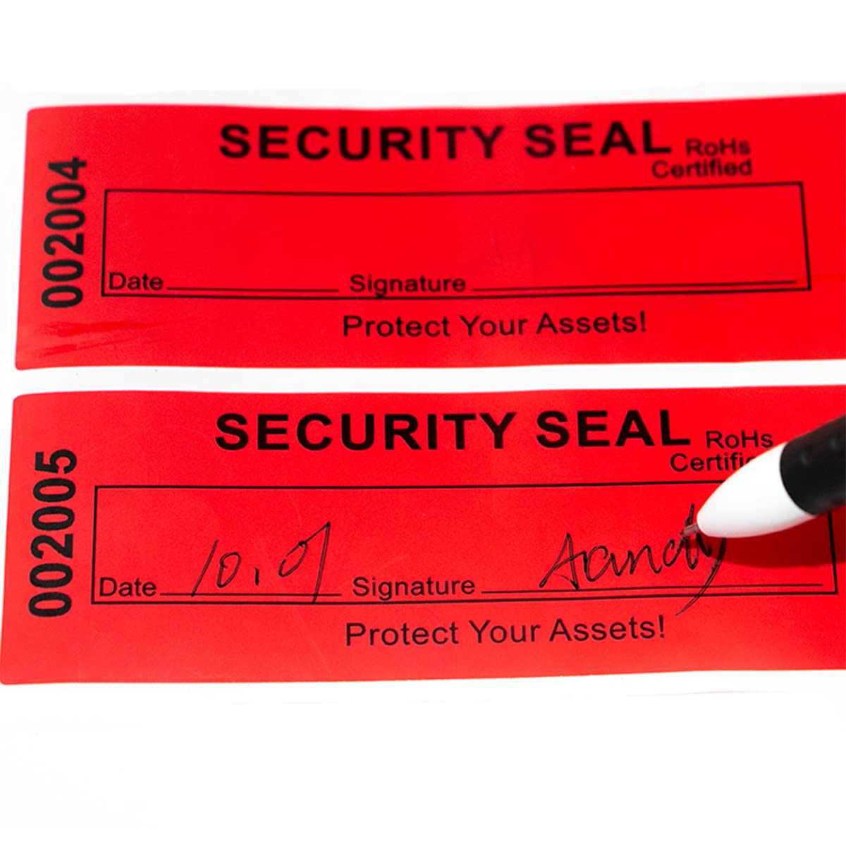 Security Warranty Void Stickers 100% Total Transfer Tamper Evident ...