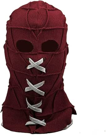 Amazon.com: COSKEY Brightburn Mask Adult Red Scary Mask Horror Full ...