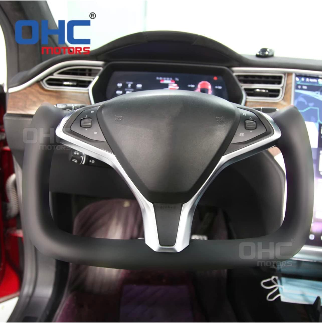 Amazon.com: Tesla Model S/X 2012-2020 Yoke Steering Wheel : Automotive