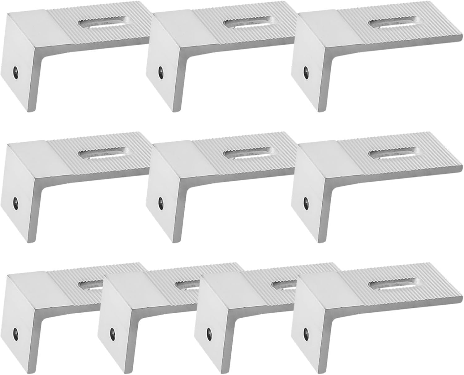 Amazon.com: Aluminum Solar Panel L Mounting Bracket 10W-100W Panels ...