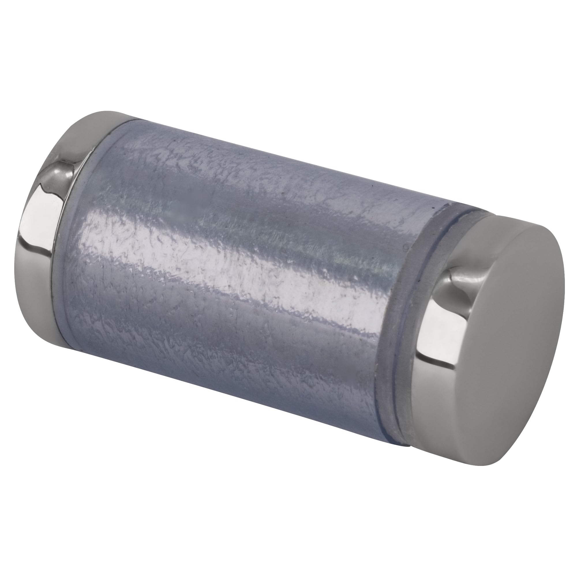 SDKP212CH - CRL Chrome Cylinder Style Single-Sided Shower Door Knob ...