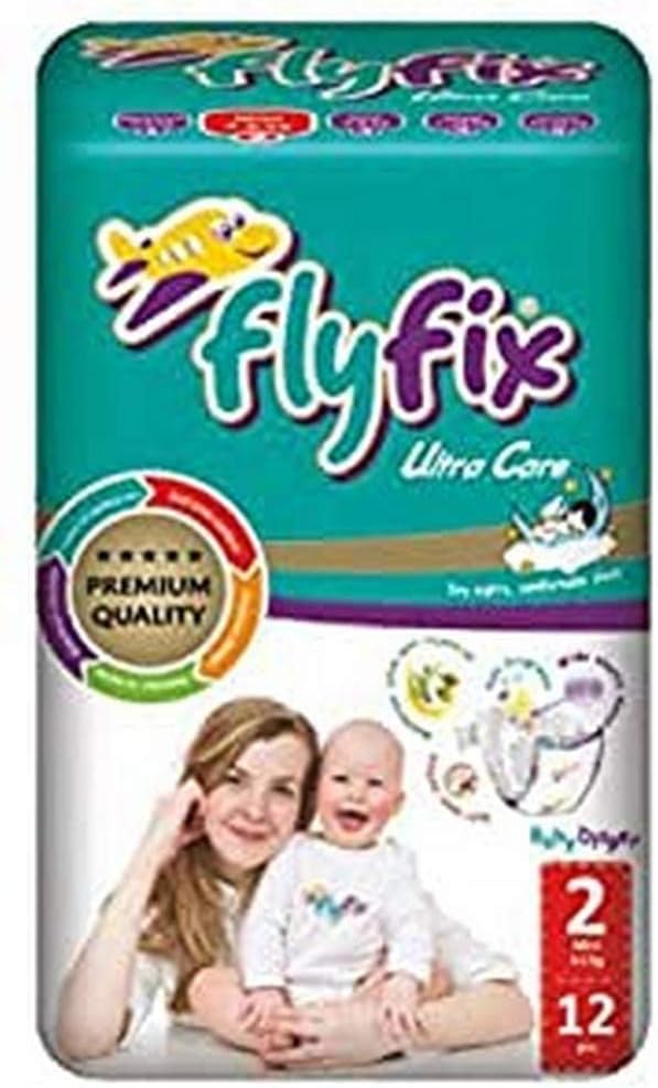 FlyFix TRFFXBD100000 Baby Diapers, Ultra Comfort and Protection, Mini ...