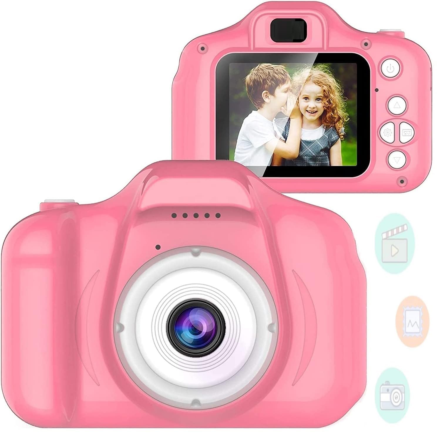Bluedeal Kids Camera for Girls Boys | Digital Selfie Camera Toy for ...