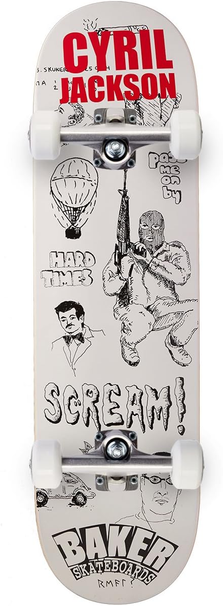 Amazon.com: Baker Cyril Good Days Skateboard Complete - 8.50" : Sports ...