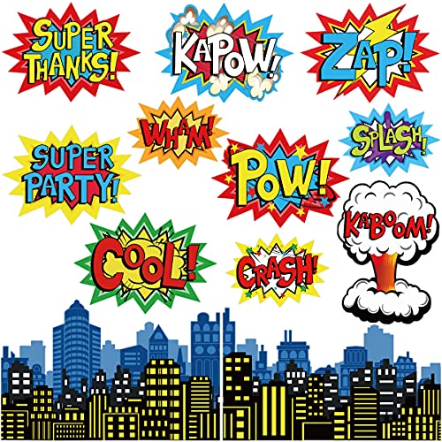 Printable Superhero Action Words