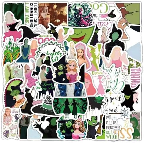 Amazon.com: Wicked Stickers – 23-Piece Waterproof Vinyl Decal Pack with ...