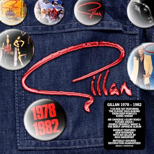 IMWAN • [2025-02-14] Gillan "Gillan: 1978-1982" 7CD box set (Edsel UK)