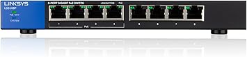 Amazon.com: Linksys LGS108P: 8-Port Business Desktop Gigabit PoE+ ...