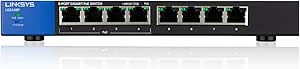 Amazon.com: Linksys LGS108P: 8-Port Business Desktop Gigabit PoE+ ...