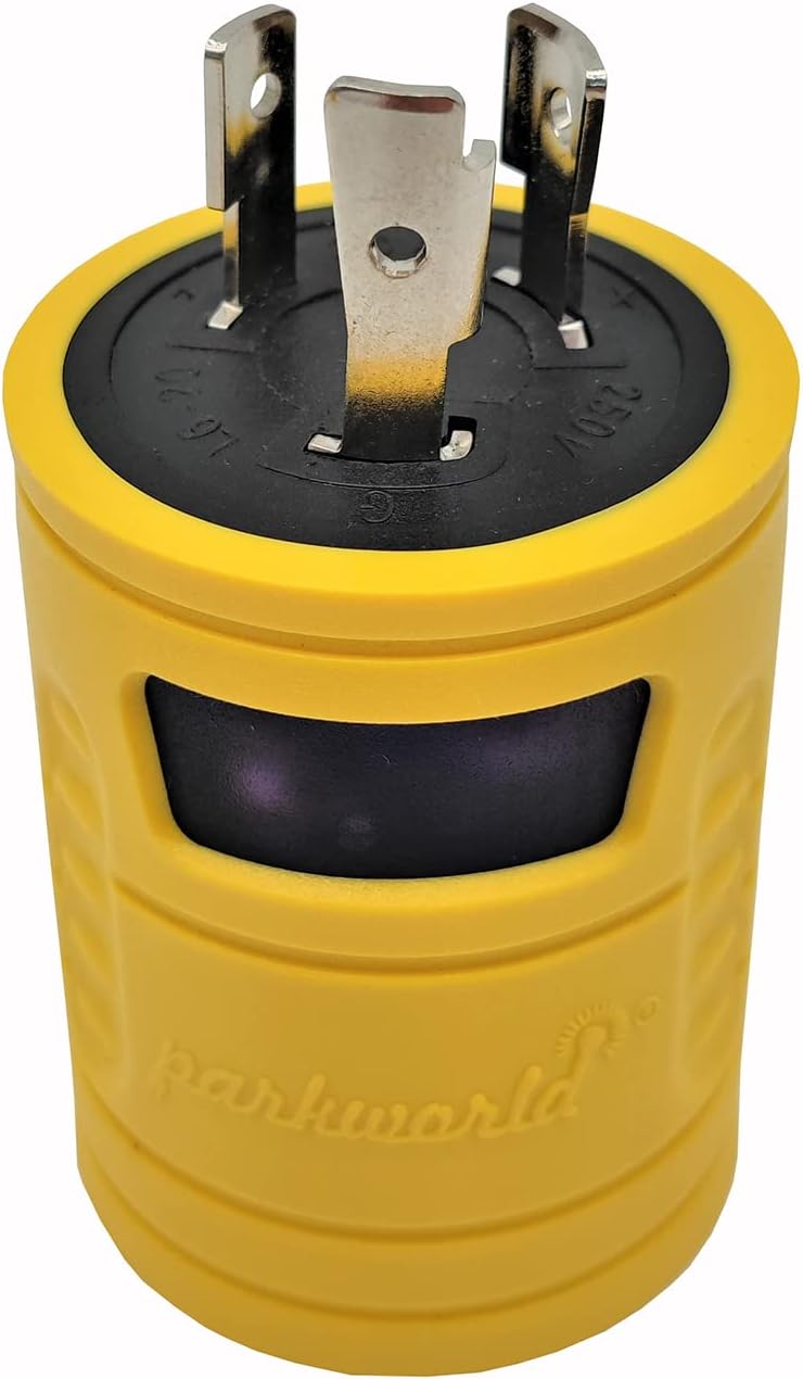Buy Parkworld 60691 NEMA L6-20P to L6-30R Adapter, Twist Lock L6 20A ...