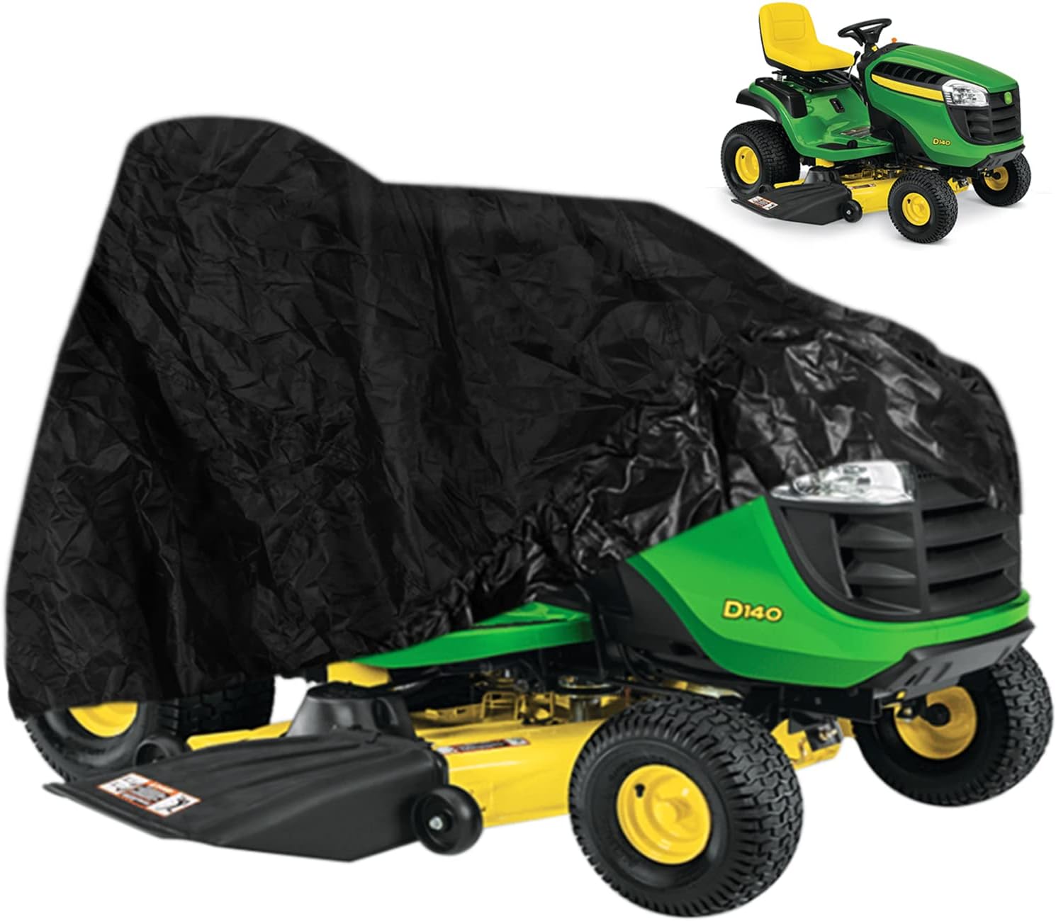 Amazon.com : John Deere Genuine OEM Deluxe Tractor Cover John Deere ...