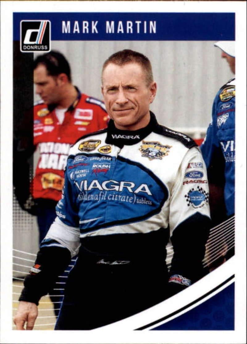 Amazon.com: 2019 Donruss #28 Mark Martin Pfizer/Roush Racing/Ford ...
