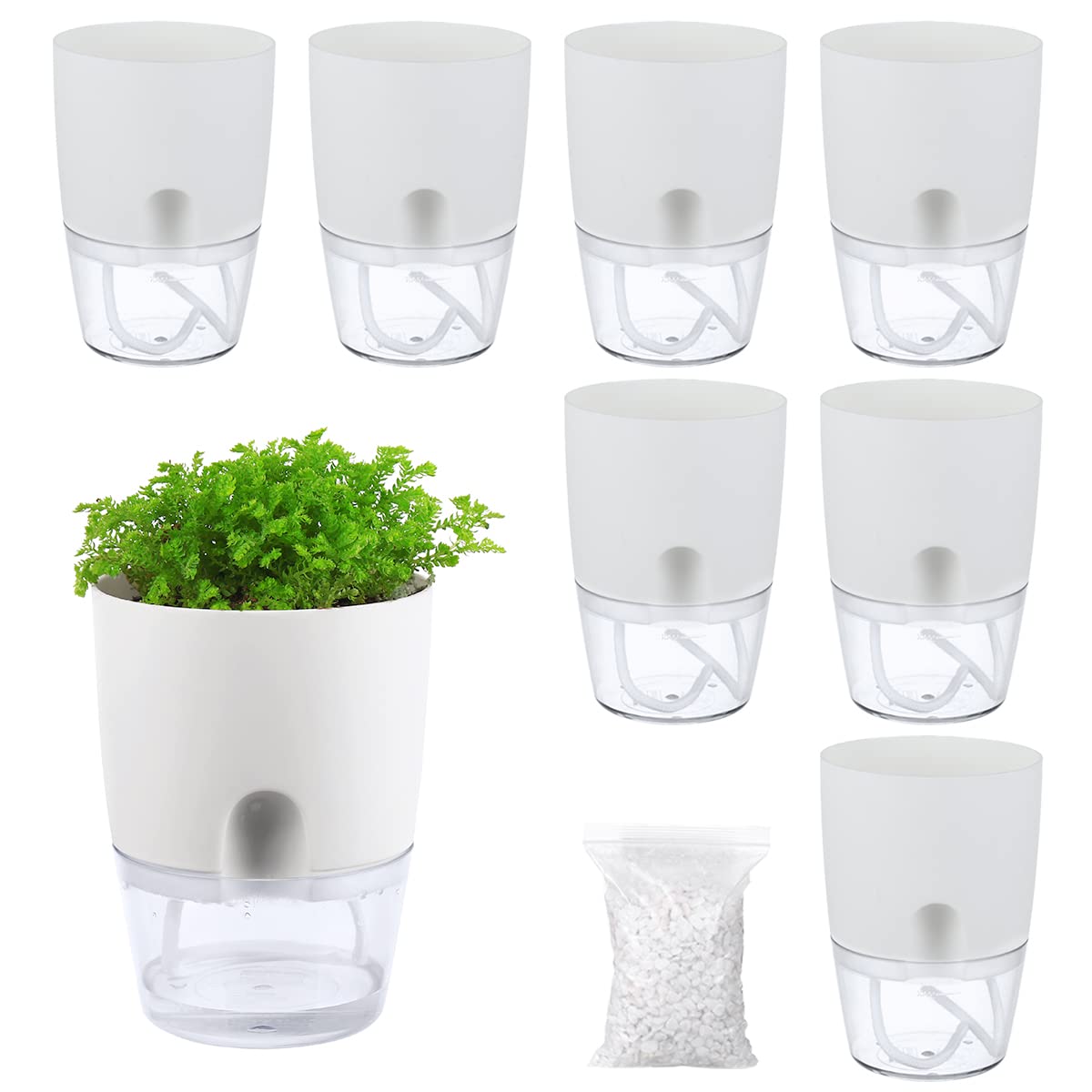 Snapklik.com : Self Watering Pots For Indoor Plants, Flower Pots ...
