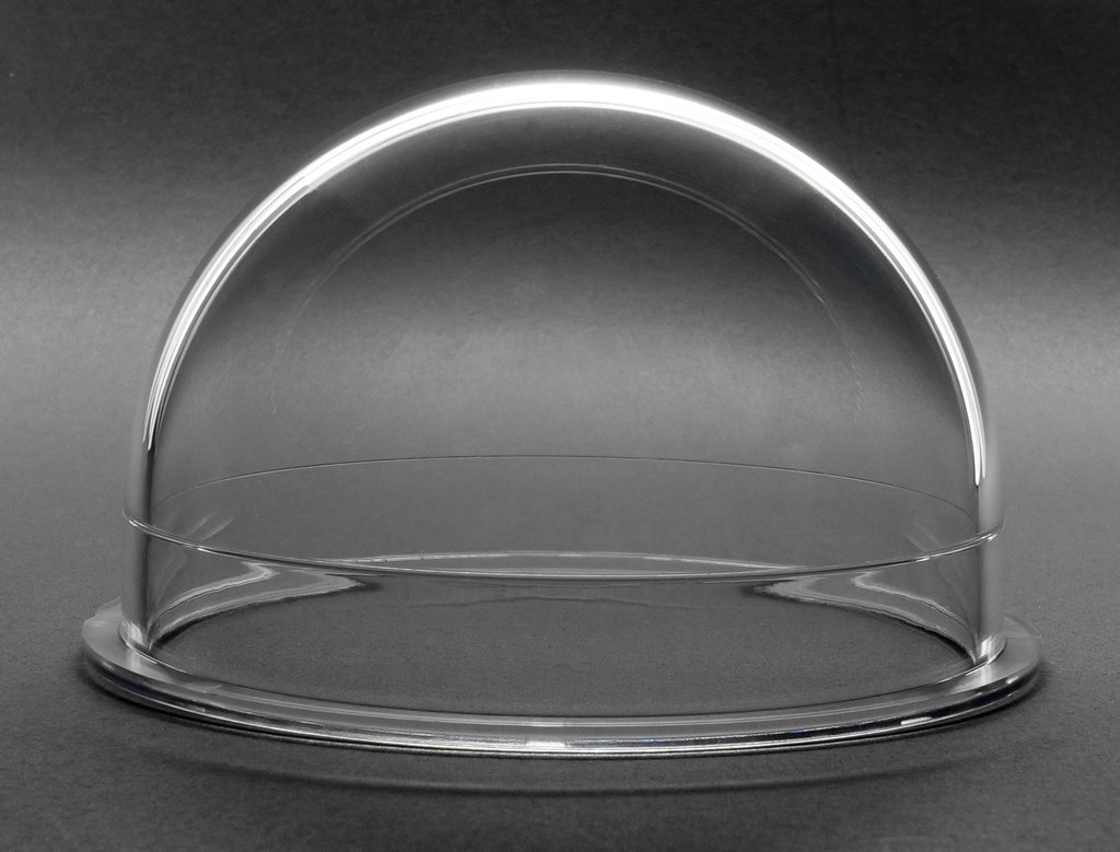 Buy JMX Acrylic/PC CCTV Replacement Clear Camera Dome Cover Security ...
