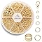 Amazon.com: Handyman Crafts Jump Rings Kit With1000PCS Open Jump Rings ...