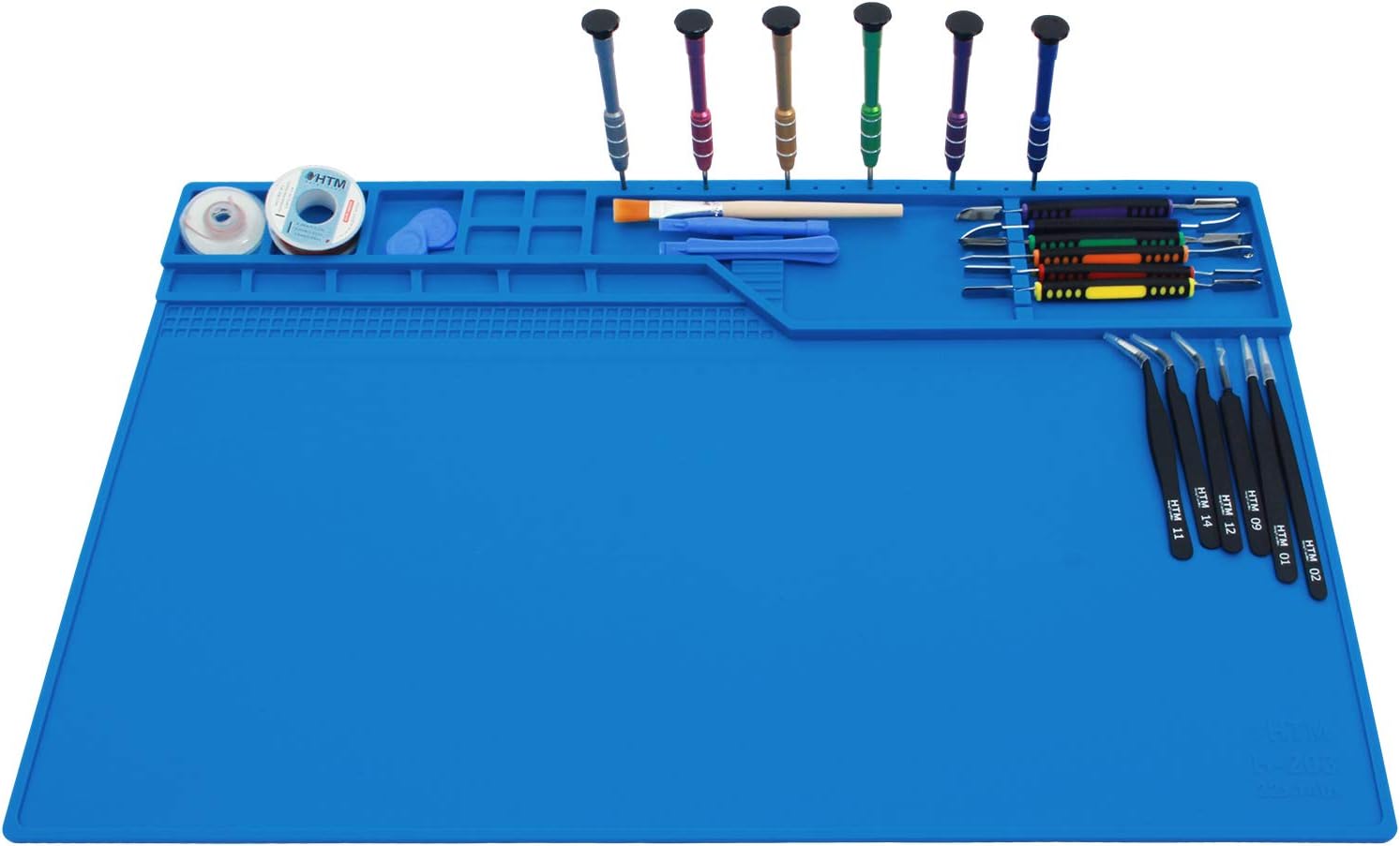 TXINLEI S180 Large Anti-Static Heat Insulation Silicone Repair Work Mat ...