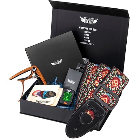 Amazon.com: Guitar Accessories Gift Box [by Guitar Lab] | Metal Tin ...