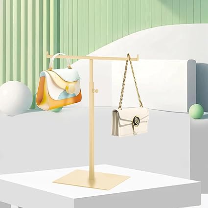 Amazon.com: Vietrey Purse Display Stand T Shaped, Countertop Jewelry ...