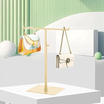 Amazon.com: Vietrey Purse Display Stand T Shaped, Countertop Jewelry ...