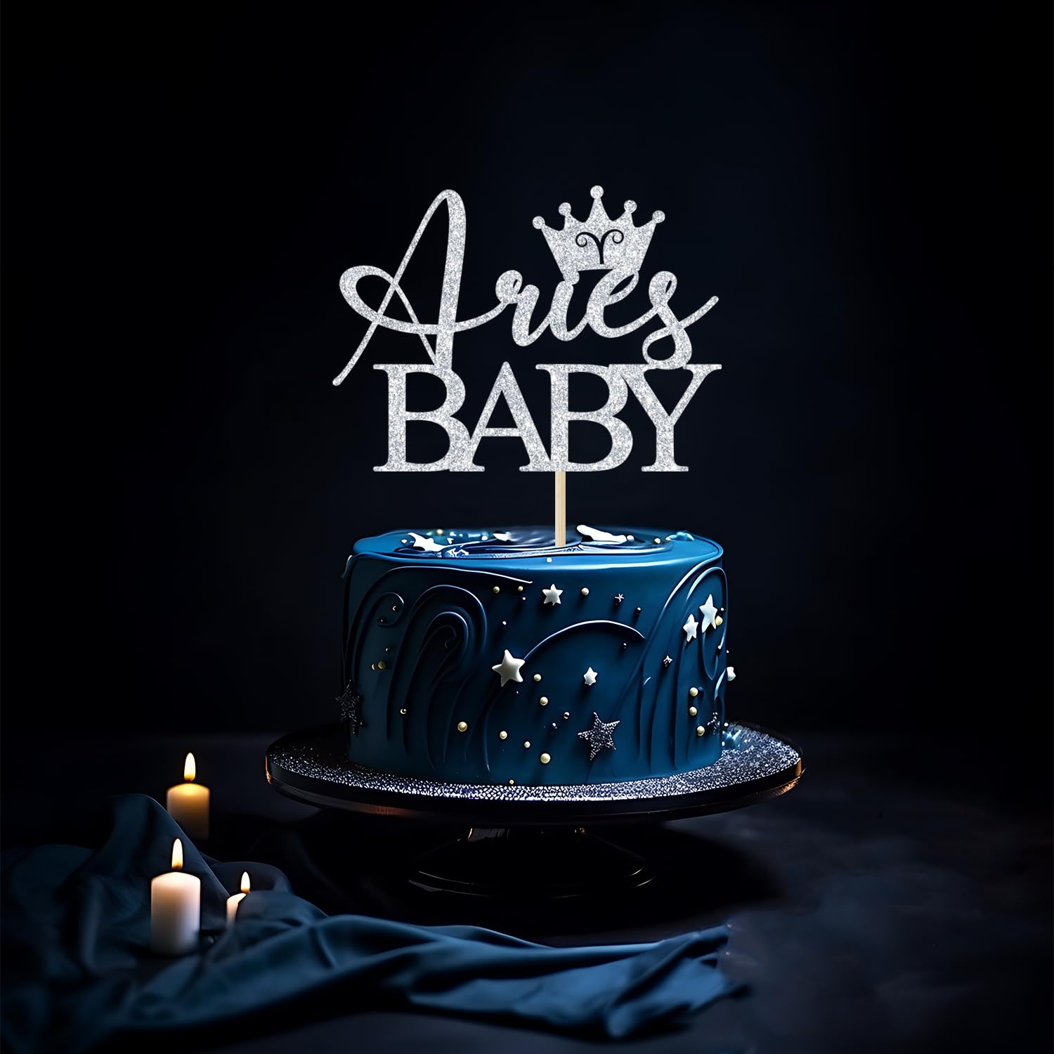 Snapklik.com : Aries Baby Cake Topper, Aries Baby Shower Decorations ...