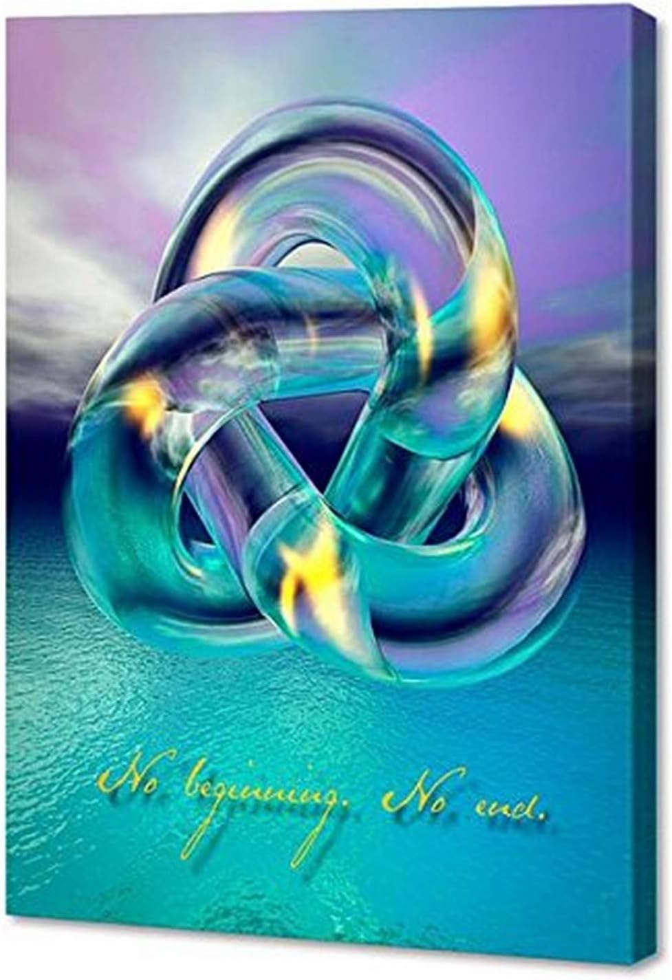 Amazon.com: Menaul Fine Art "No Beginning. No End Limited Edition ...