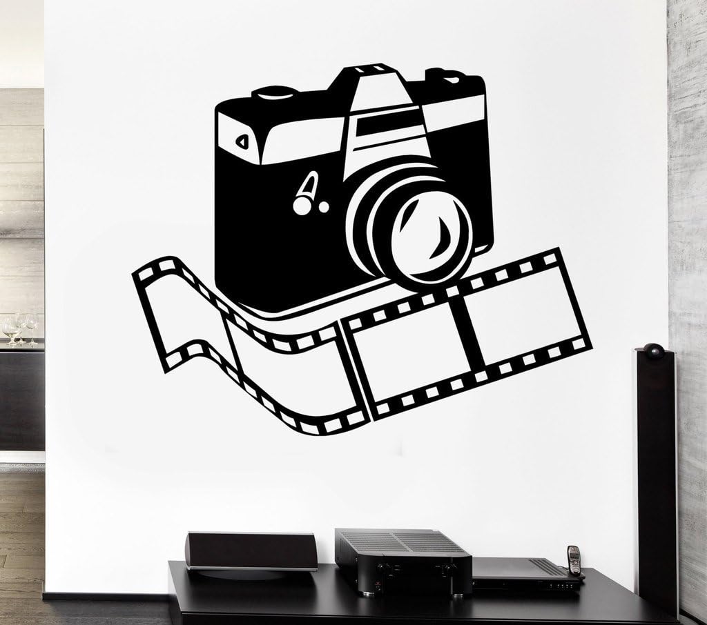 Amazon.com: N.SunForest Wall Decal Camera Photo Photographer Room Decor ...