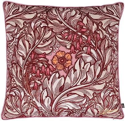 Laurence Llewelyn-Bowen - Rambleicious - Red Velvet Filled Cushion - 55 ...