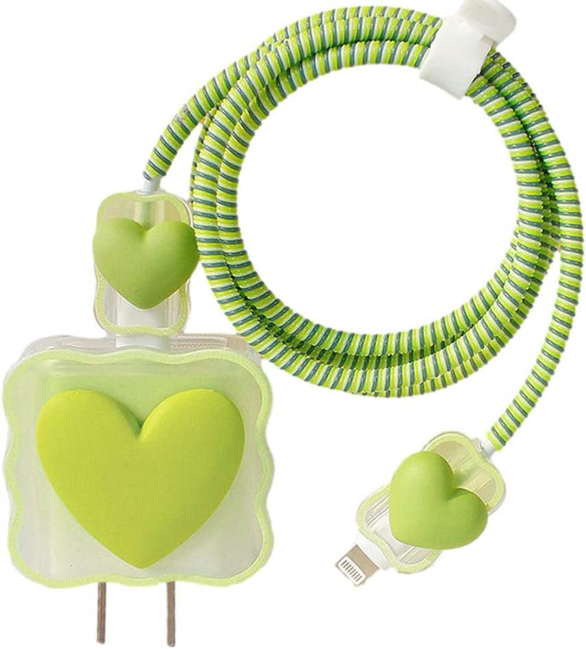 Amazon.com: ZOSTLAND 5 in 1 DIY 18W 20W Heart Shape Protector Data ...