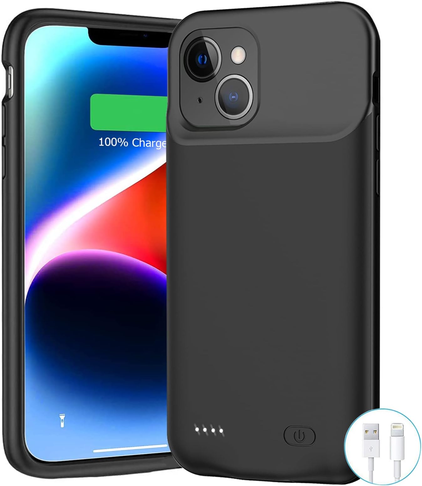 Amazon.com: Battery Case for iPhone 14, 7000mAh Slim Portable ...