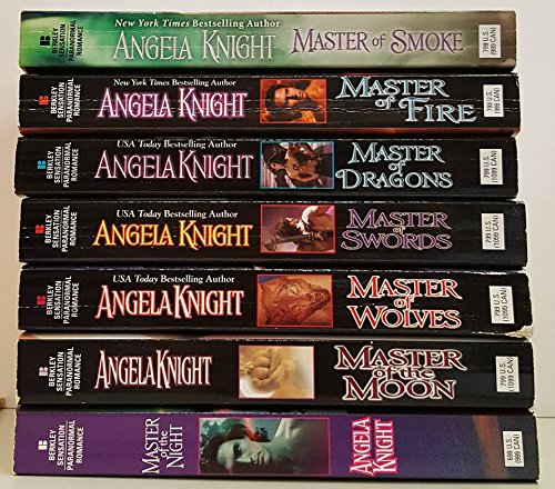Angela Knight Mageverse Series - Set of 7 Books - Master of the Night ...